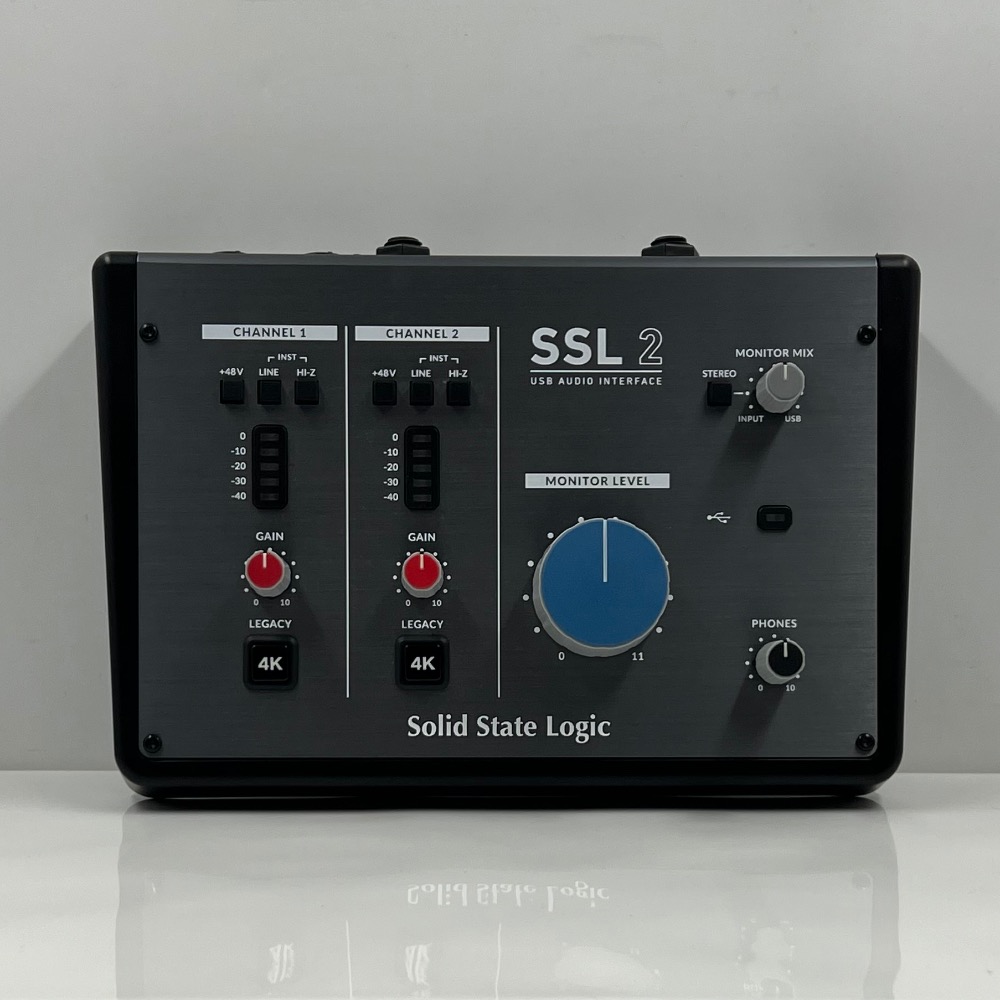 Pre-owned SOLID STATE LOGIC SSL 2 USB-C AUDIO INTERFACE 2-IN / 2-OUT ...